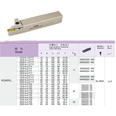 新款悍狮霸切槽刀杆配京