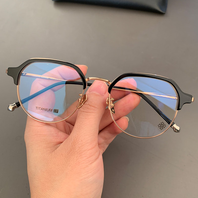 男女款全框纯钛眼镜框架