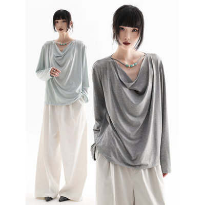 APOZi collection【溯源系列】4月23号晚20点开售 荡领上衣