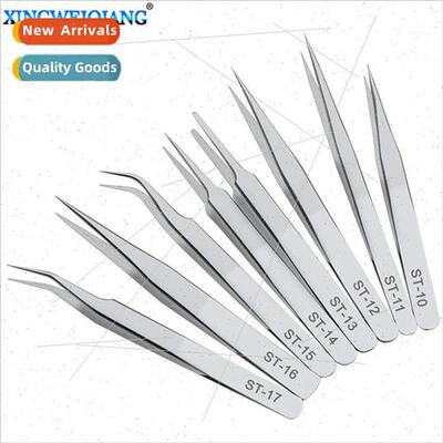 Stainless steel tweezers multi specification swallows nest h