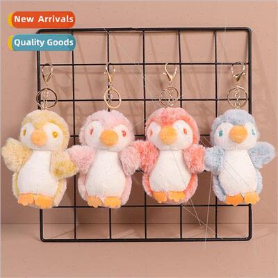 Bamboo charcoal penguin plush doll pendant couple keychain b