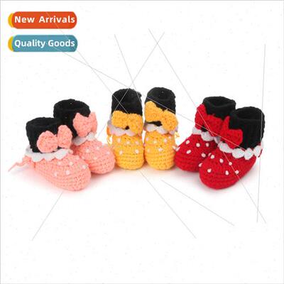 New hand-knitted baby soft-soled toddler shoes Mens and wome
