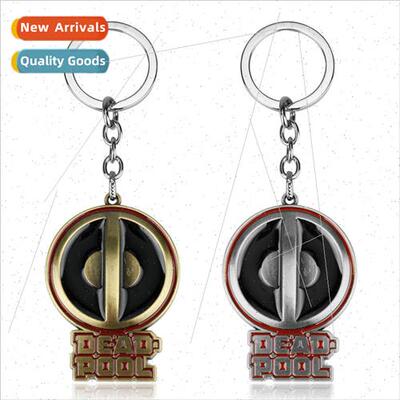 Movie s Deadpool Deadpool logo alloy keychain pendant jewelr
