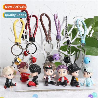 PVC cartoon 3 generations of 7 Bulletproof Junior League key