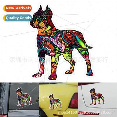 D-1054 Doodle Moe Dog Totem Car Sticker Decorative Vinyl Car