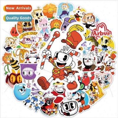 50 Swatch Game Teacup Head Adventure Host Game Graffiti Stic