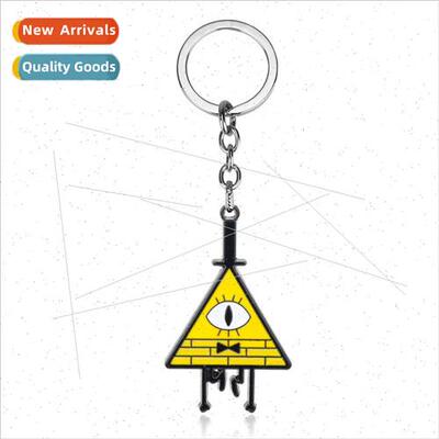 Popular Jewelry Gravity Falls Weirdville Bill Bill Keychain