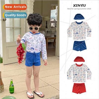 Childrens Japanese Harada George polyester sunscreen long-sl
