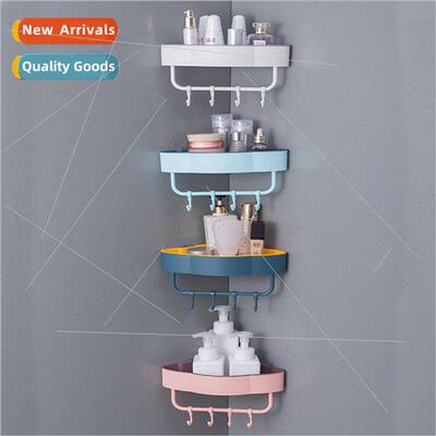 No-hole corner shelf bathroom tripod kitchen toilet bathroom