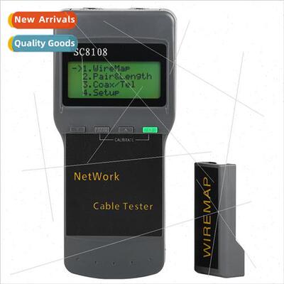 SC8108 Network Cable Tester RJ45 Network Tester Cable Pairer