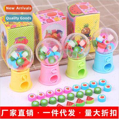 Creative Twister Fruit Cartoon Eraser Set Student Eraser Pri