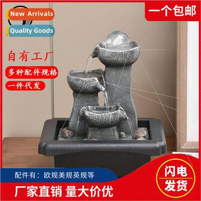 mple circulating water fountain ornaments desktop living roo