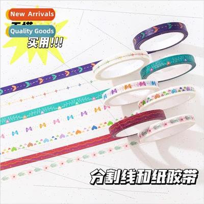 fine  of practical dividing line tape washi handbook border