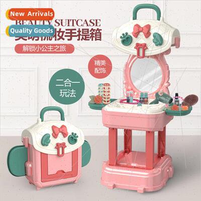 ghted dresser suitcase childrens princess makeup box girls b