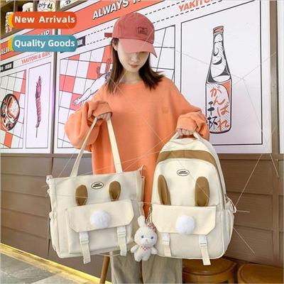Cute rabbit ears Mori soft girl shoulder bag junior high sch
