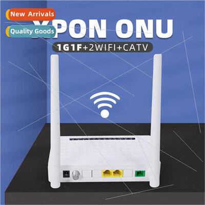 Fiber optic cat home terminal equipment GE/XPON ONU 1G1F+CAT