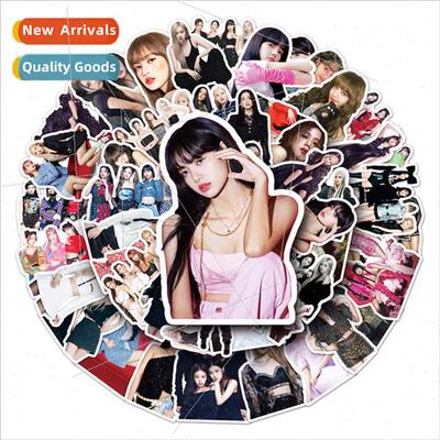 50 blackpink stickers graffiti Korean girl group star sticke