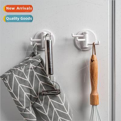 Japanese branch hooks adhesive kitchen no-punch hooks multif