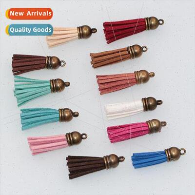 diy jewelry accessories handmade materials suede rope tassel