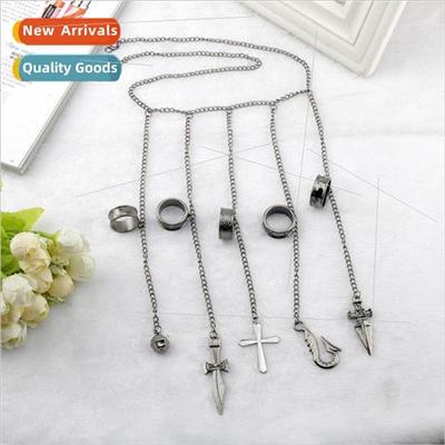 Full-time hunter bracelet e Kurapika five finger chain anime