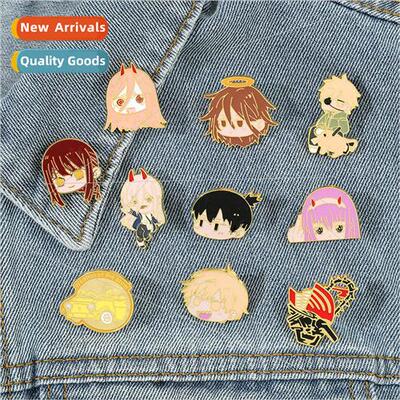 Chainsaw Man Brooch Boo Chita Denshi Homunculus Metal Badge