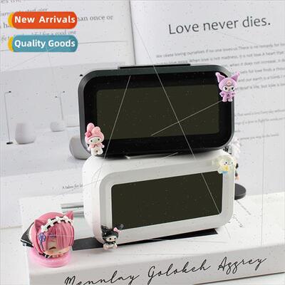 box smart clock cute cartoon lazy sleepy alarm clock mute ba