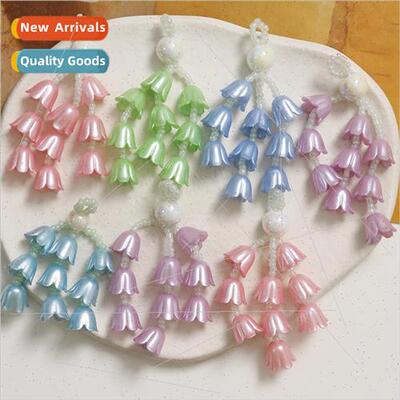 Fantasy princess  tassel bell orchid small flowers diy handm