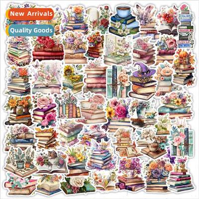 Cultivate the habit of reading 50 new ins  stickers water cu