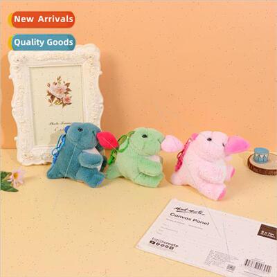 Launch love dragon plush doll pendant creative couple keycha