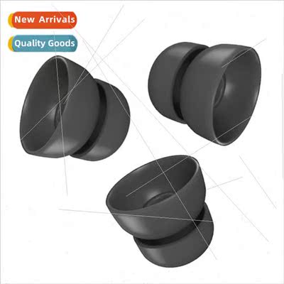 Double section in-ear headset silicone cover Double ear cove