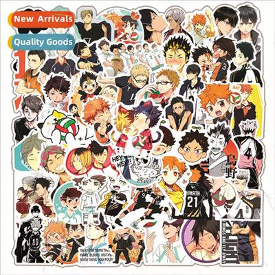 50 Volleyball Junior Graffiti Stickers Electric Car Mug Bicy