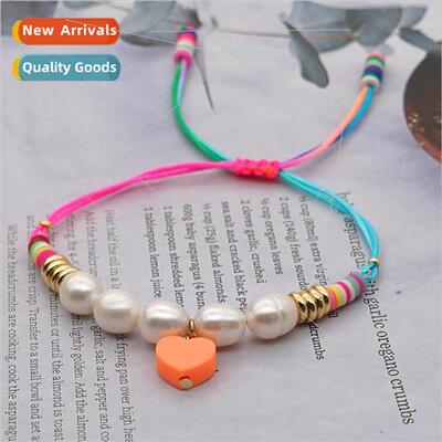 Accessories colorful soft ceramic strings bohemian fashion n
