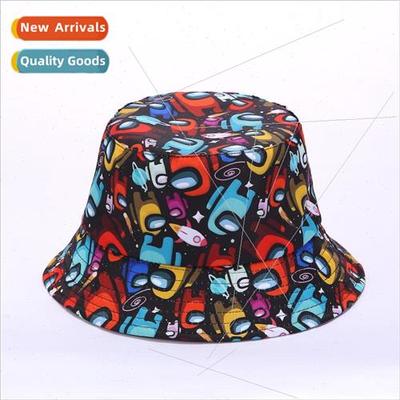 Space Werewolf Among Us Printed Fishermans Hat Outdoor Hat P