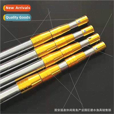 Fruit picker pole plumbing pole telescopic fixed 1.5m-10m ye