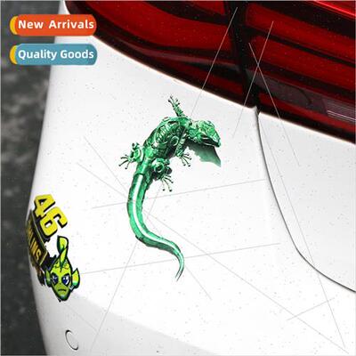 3D car stickers creative mechanical gecko car stickers perso