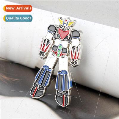 Mecha Robot Decorative Pin Trans适用mers Optimus Prime Metal