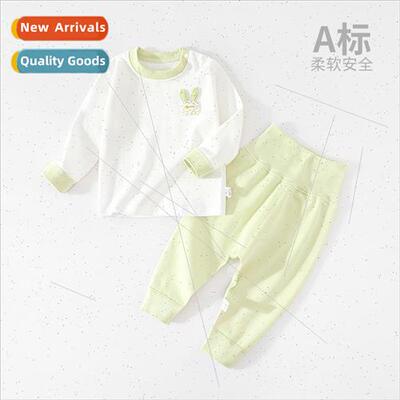 Baby fall suit set of cotton childrens underwear bottoming b