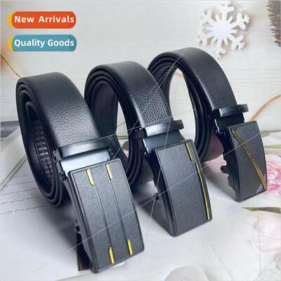 Summer Outdoor Gold Ribbon Belt Wrapped Automatic Buckle Cas