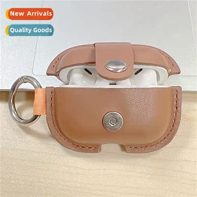 适用apple bluetooth headset case airpods3 headphone leather