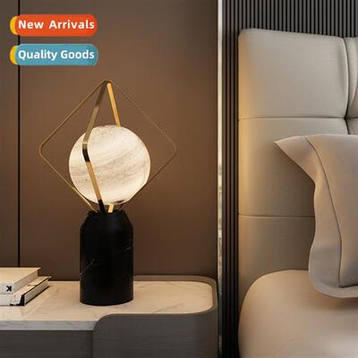 Modern Scinavian ins marble planet table lamp creative minim