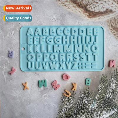 Letter chocolate 452 biscu candy silice mold mousse pastry j
