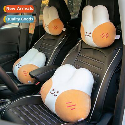 Car headrest neck pillow carto cute creative cushi car seat