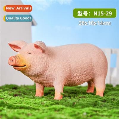 Childrens toys Simulati animal farm hand puppet vinyl orname