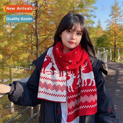 2021 fall and winter new seas knting warm hundred wh neck sh