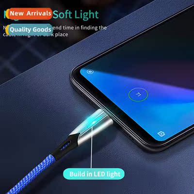 Threaded zinc alloy with lighted luminous data cable 适用And