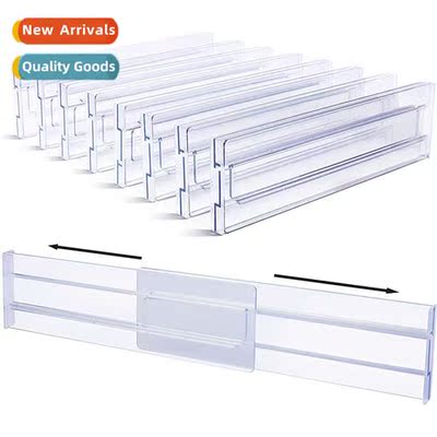 Drawer storage divider free retractable combinati  kchen par