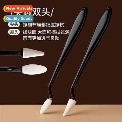 Sketching eraser knife art student highlights details shadow