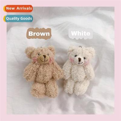 Nerdy girl cute pendant plush doll bear doll bag charm st cu