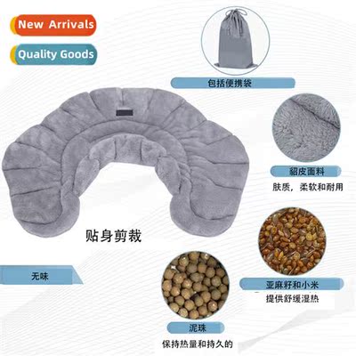 Heated Neck Wrap Microwave Heating Pad, Neck  Shoulder Pain,