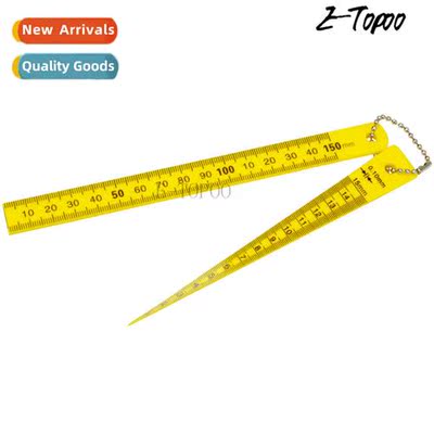 Hobbt Genuine Acrylic Plastic Calipers 1-15MM Wedge Plug Rul